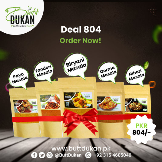 From Nature to Your Table: Organic Products by Butt Dukan.